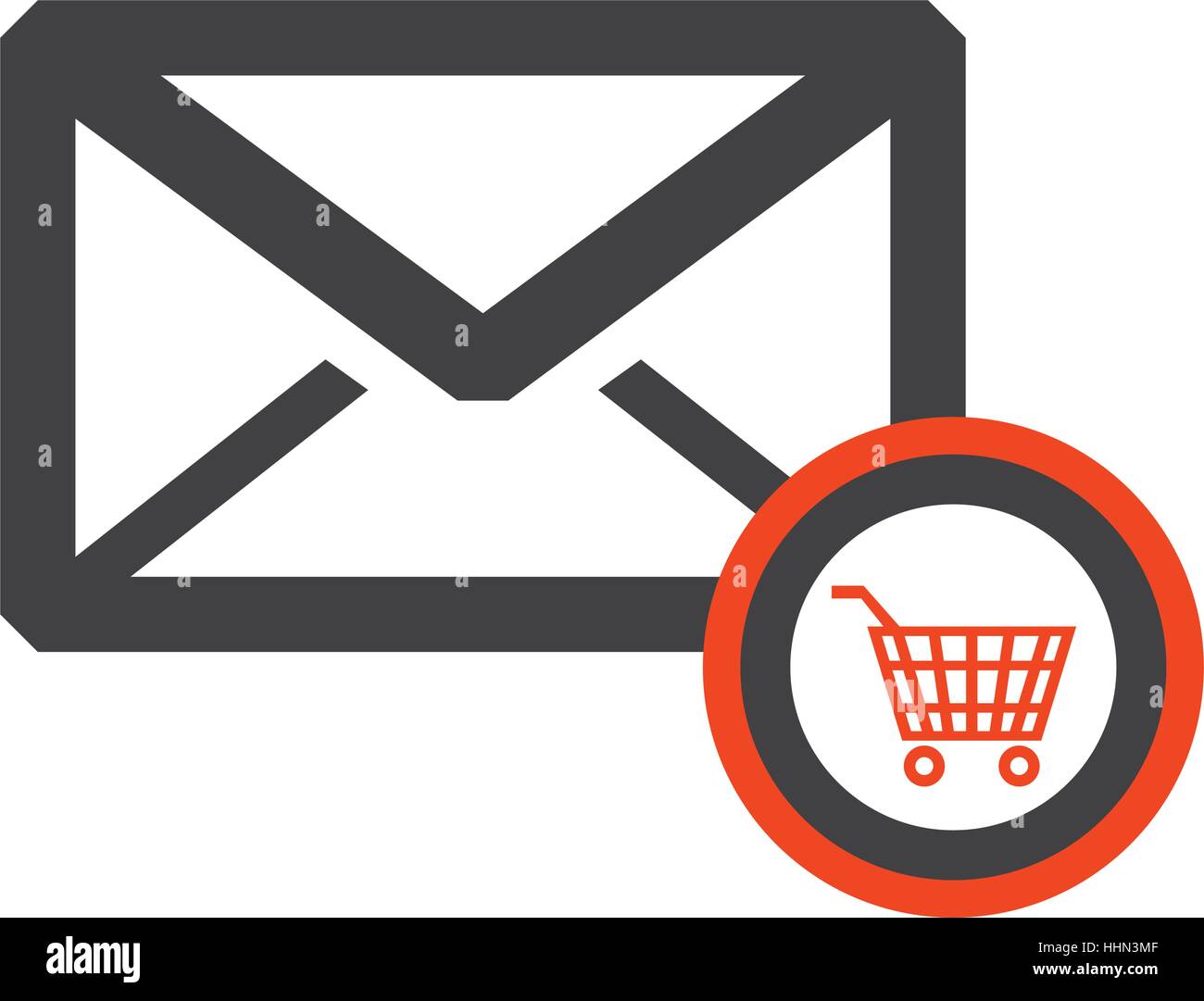message envelope mail related icons image Stock Vector Image & Art - Alamy