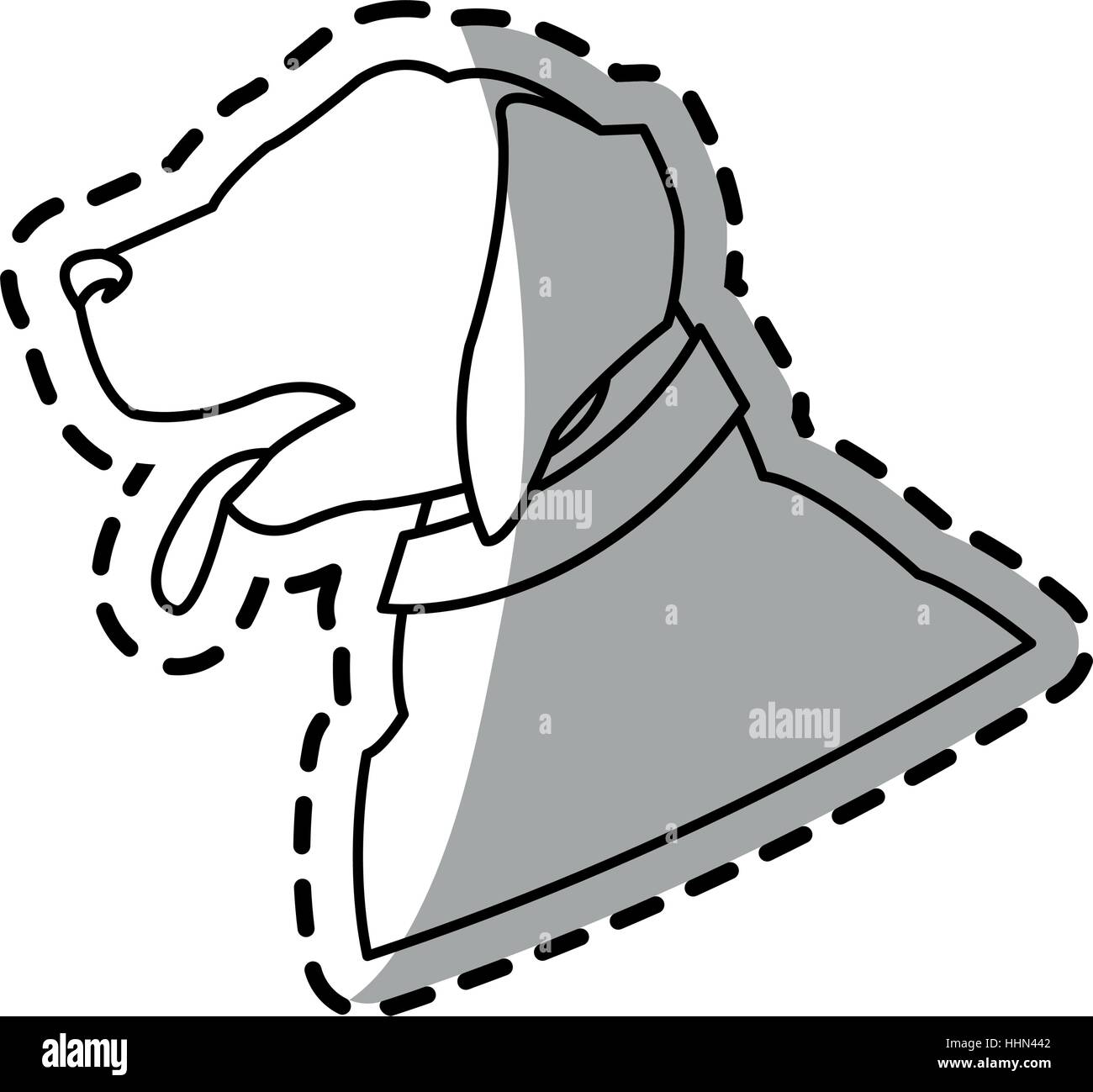 dog cartoon icon Stock Vector Image & Art - Alamy