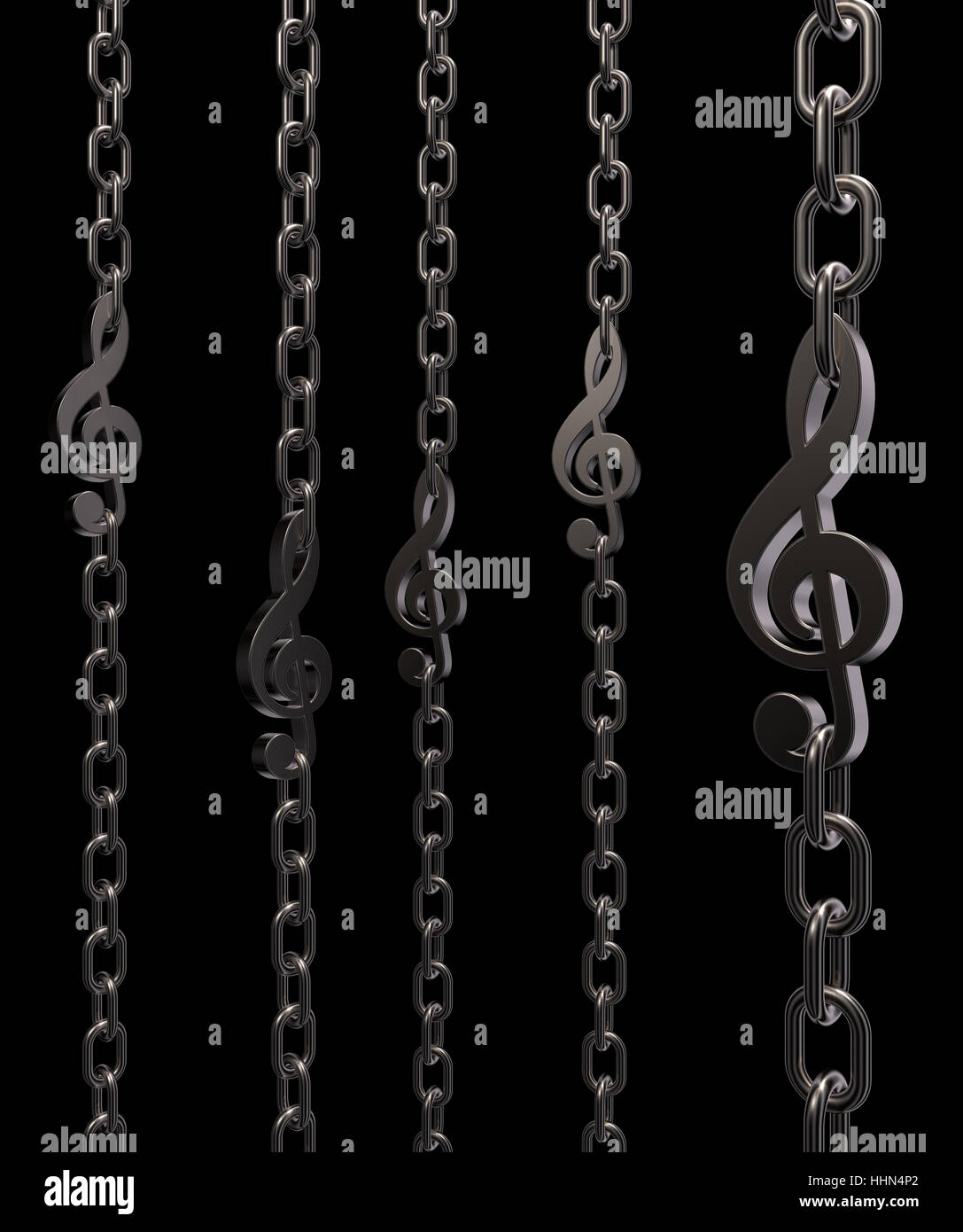sign, signal, music, chain, note, chain link, clef, hardships ...