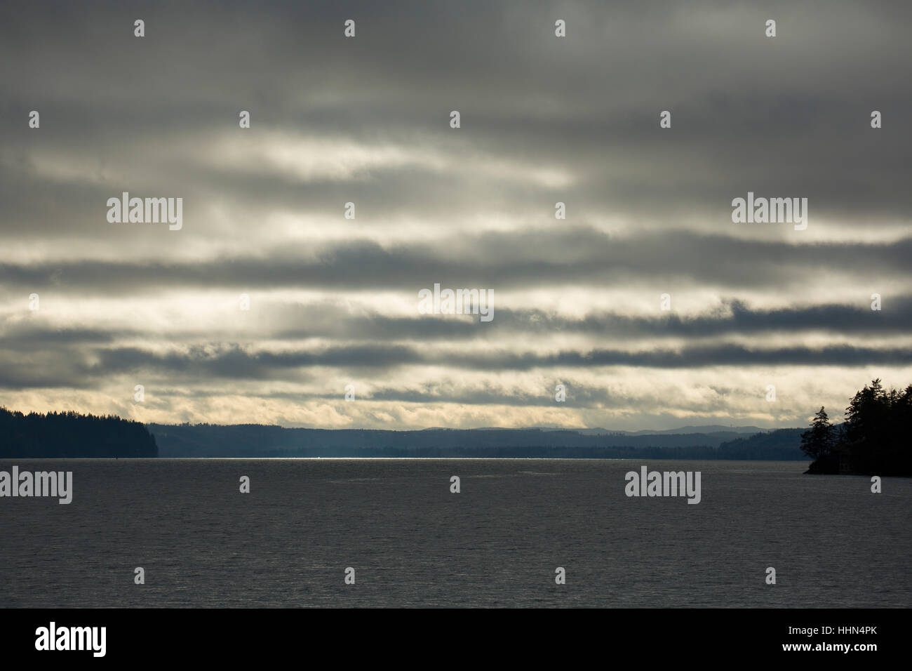 Hood Canal, Potlatch State Park, Washington Stock Photo - Alamy