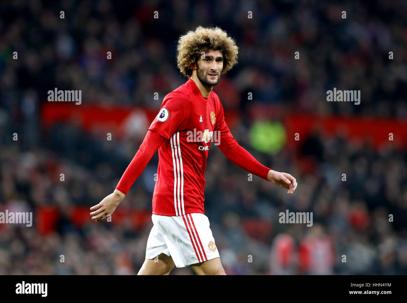 Manchester United's Marouane Fellaini Stock Photo - Alamy