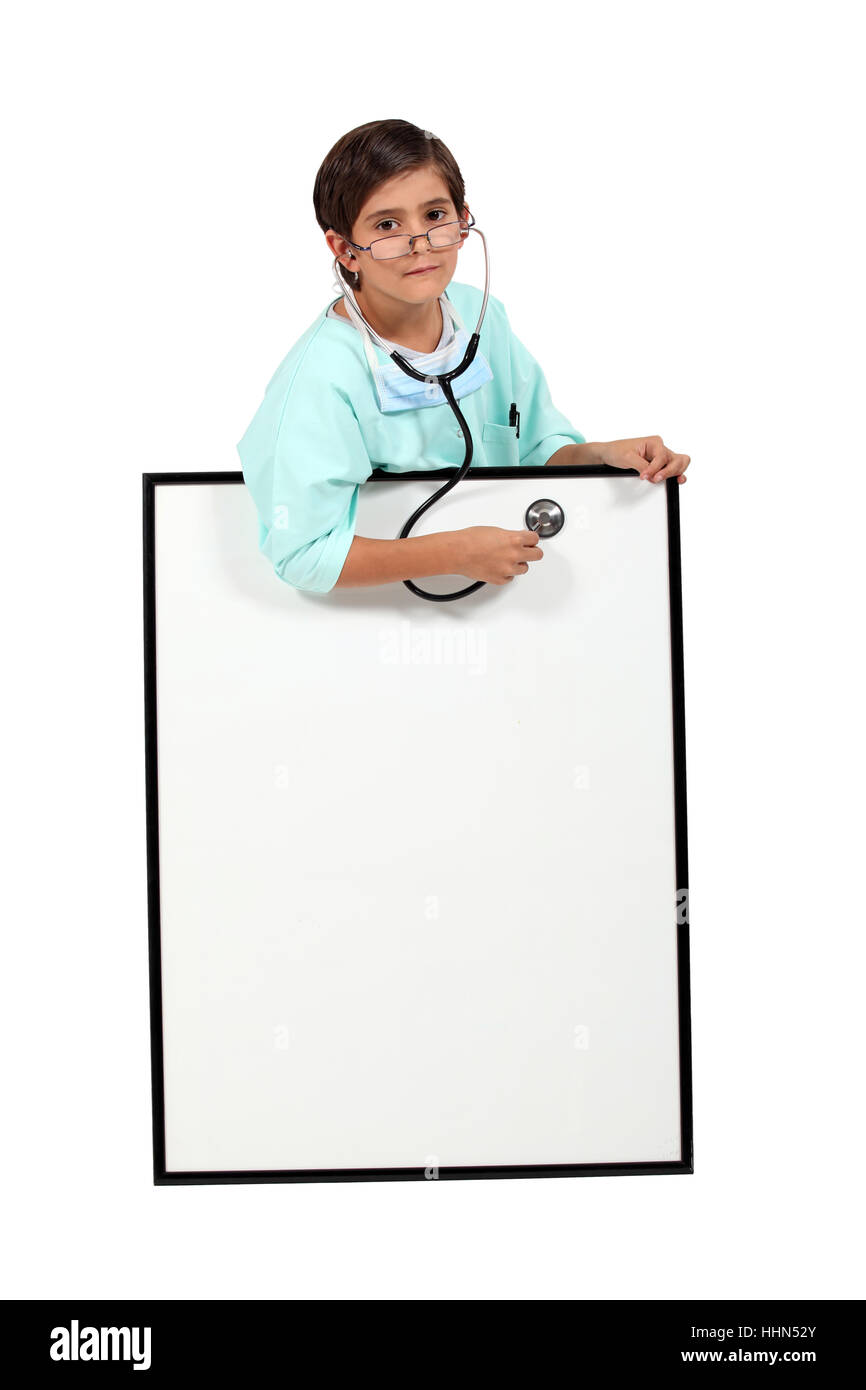 board, banner, advertisement, cardiologist, acting, boy, lad, male ...