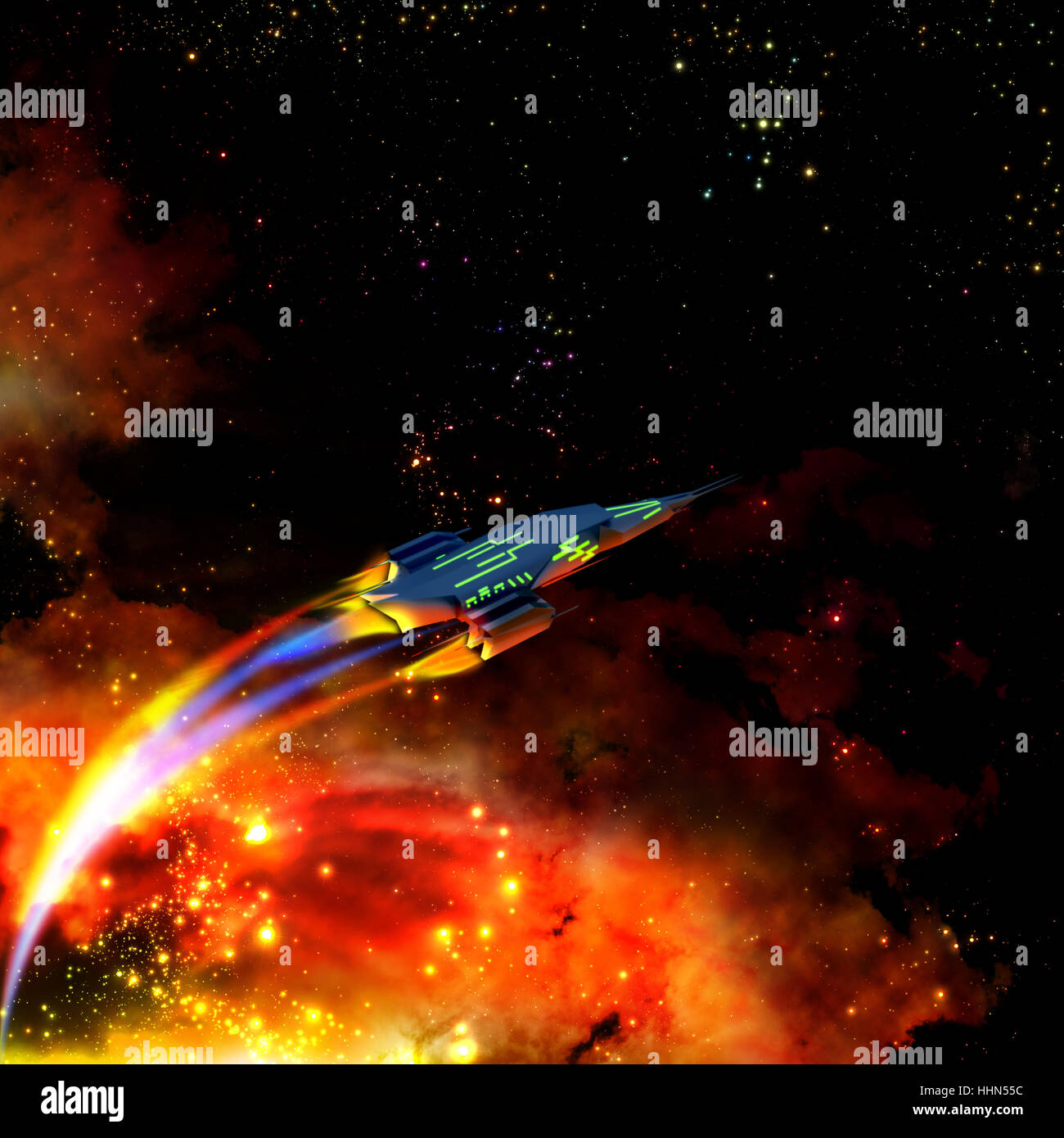 Hyperspace transportation hi-res stock photography and images - Alamy