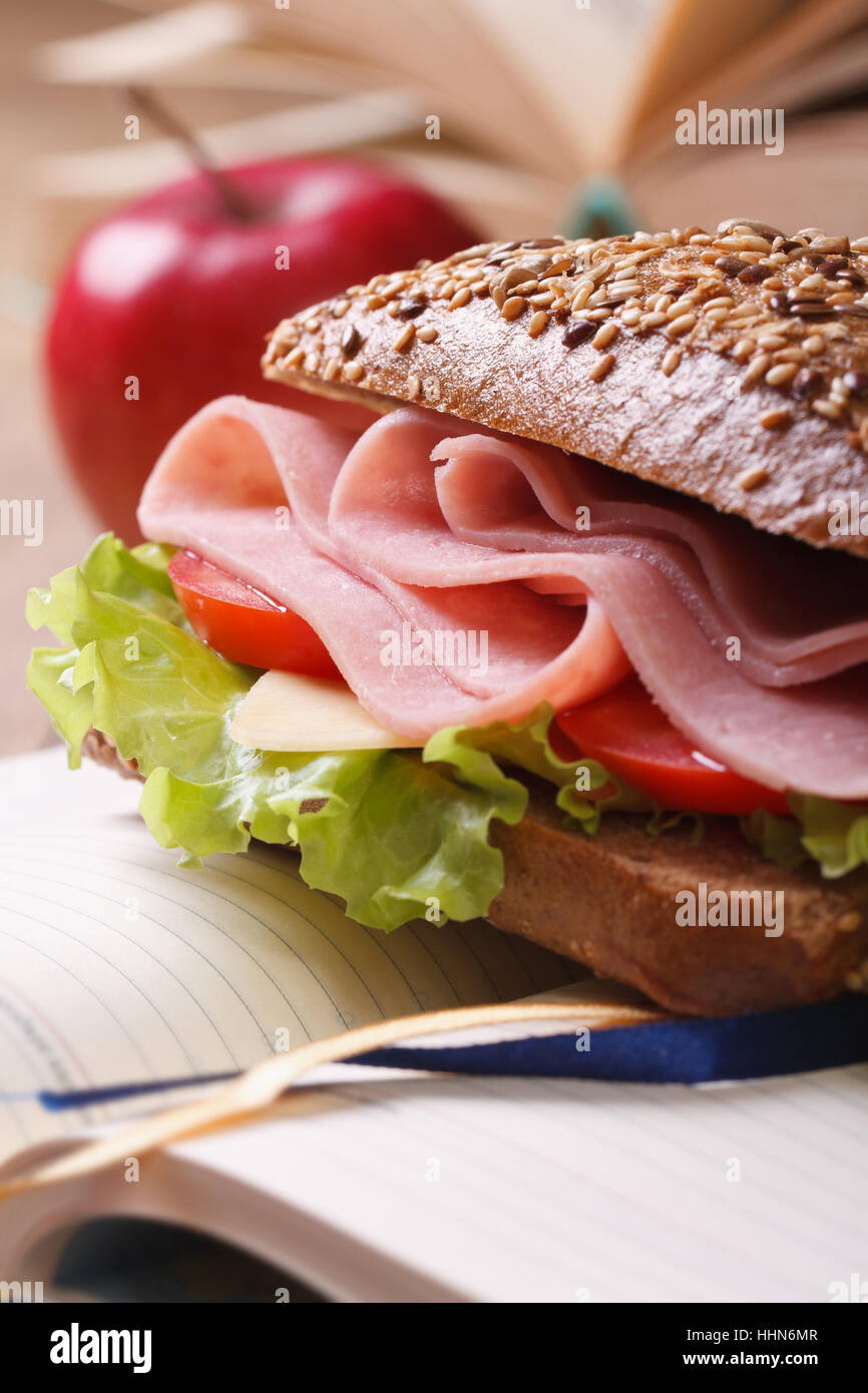 Snack lunch lunchtime sandwich hi-res stock photography and images - Alamy