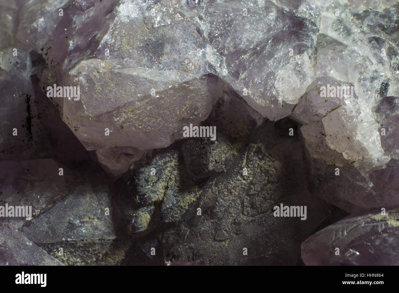 Stone Cristal Metallic textures. Backgrounds Stock Photo - Alamy