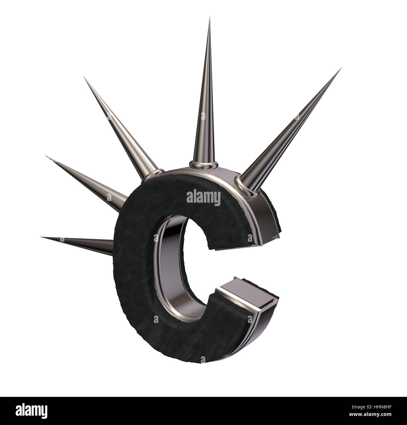 prickle, thorns, writing, font, typography, metal, letter, sharpen ...