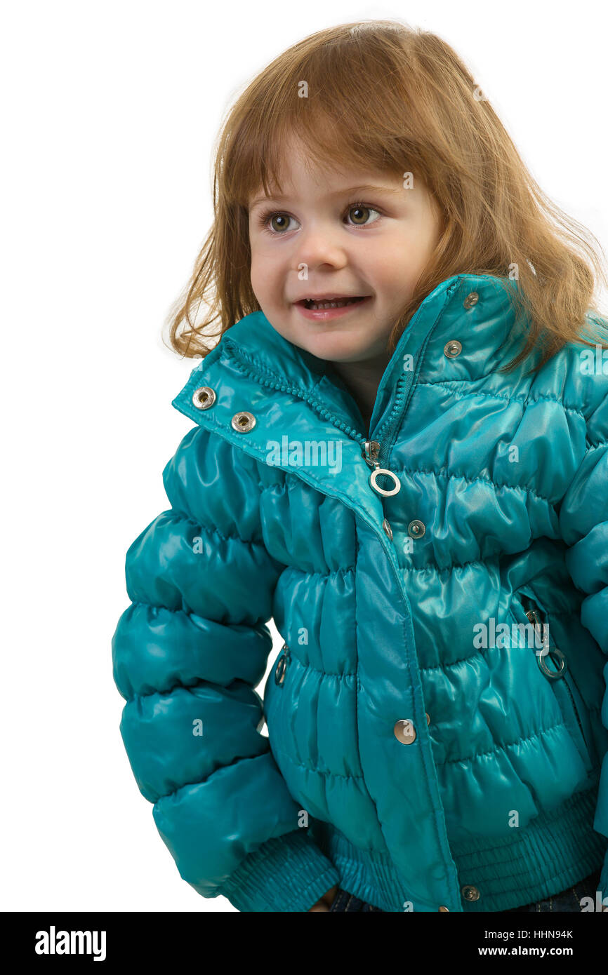 Little girl in studio Stock Photo - Alamy