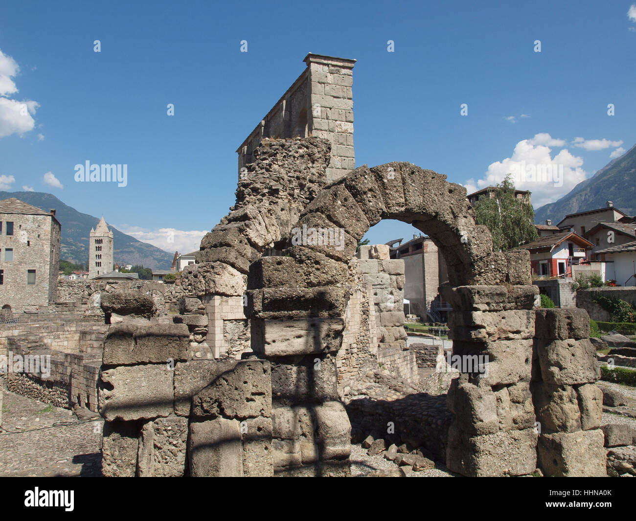 theatre, playhouse, theather, theater, ruins, roman, italy, city, town ...
