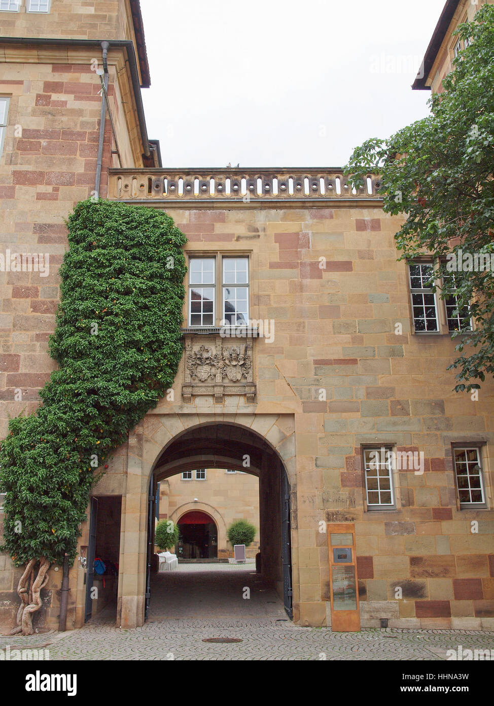 germany, german federal republic, stuttgart, castle, old, chateau ...