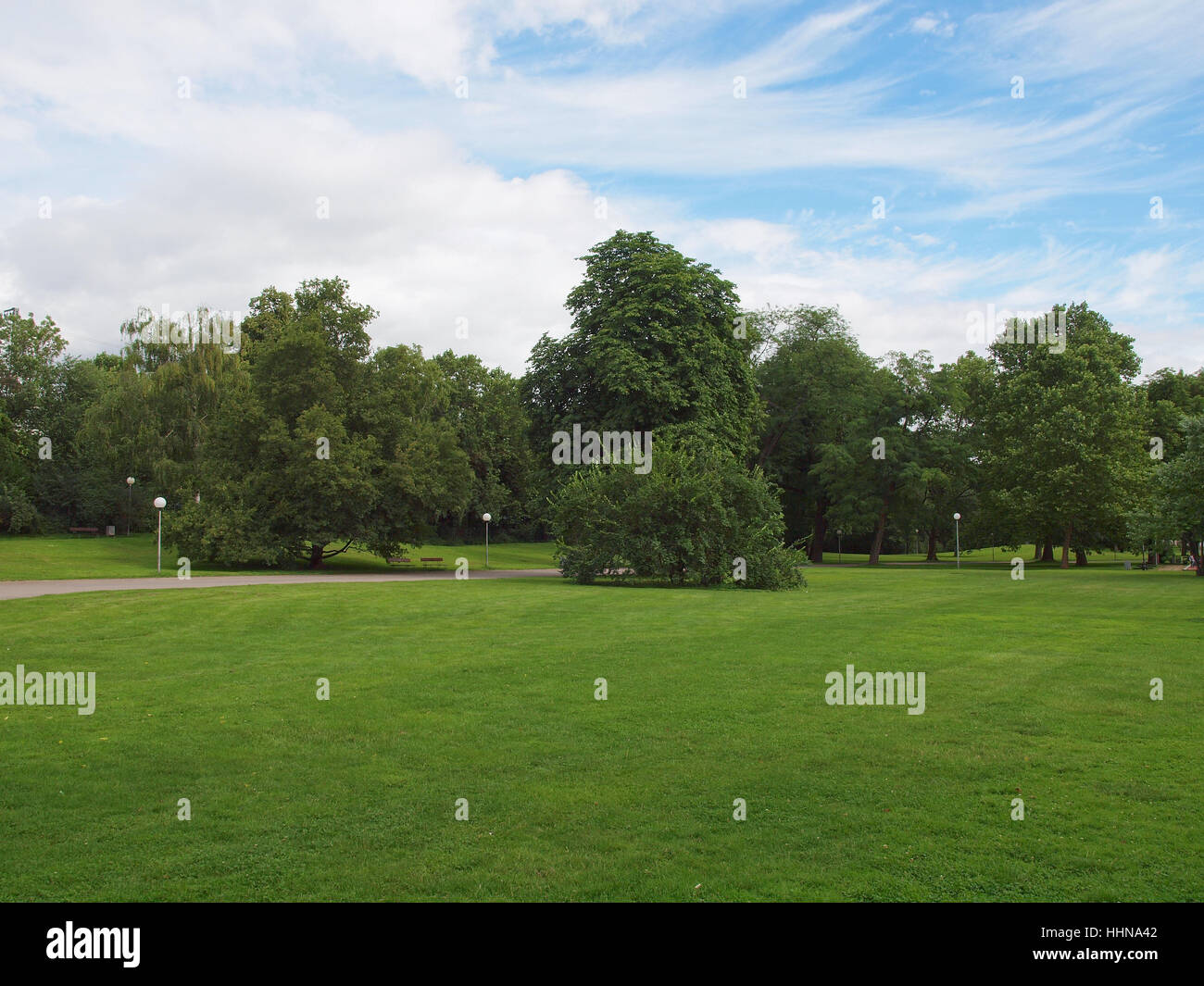 park, germany, german federal republic, stuttgart, gardens, tree, trees ...