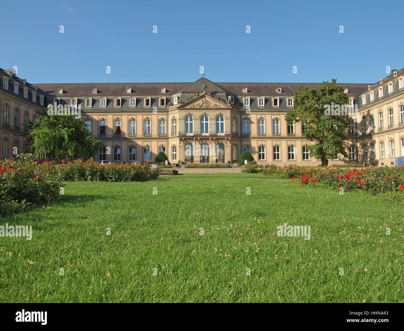 new, germany, german federal republic, stuttgart, castle, chateau ...