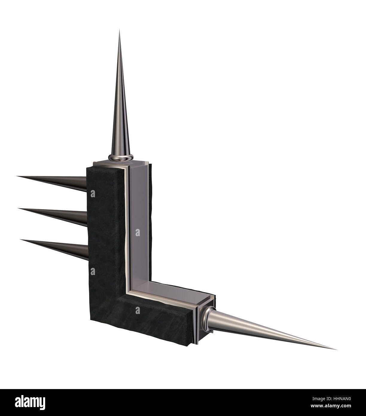 Sharpen thorn Cut Out Stock Images & Pictures - Alamy