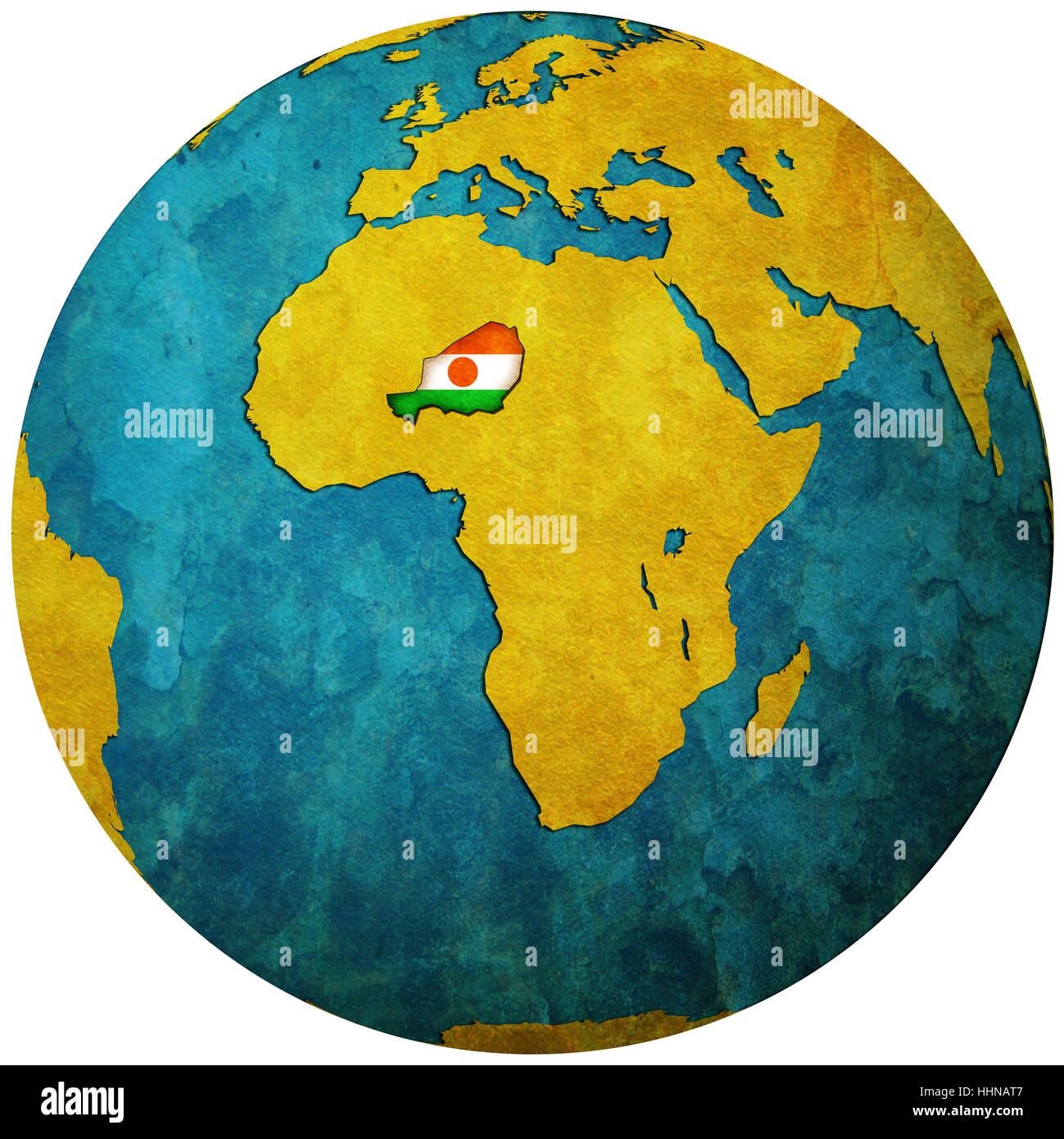 isolated, political, africa, vintage, flag, rust, continent, hemisphere ...