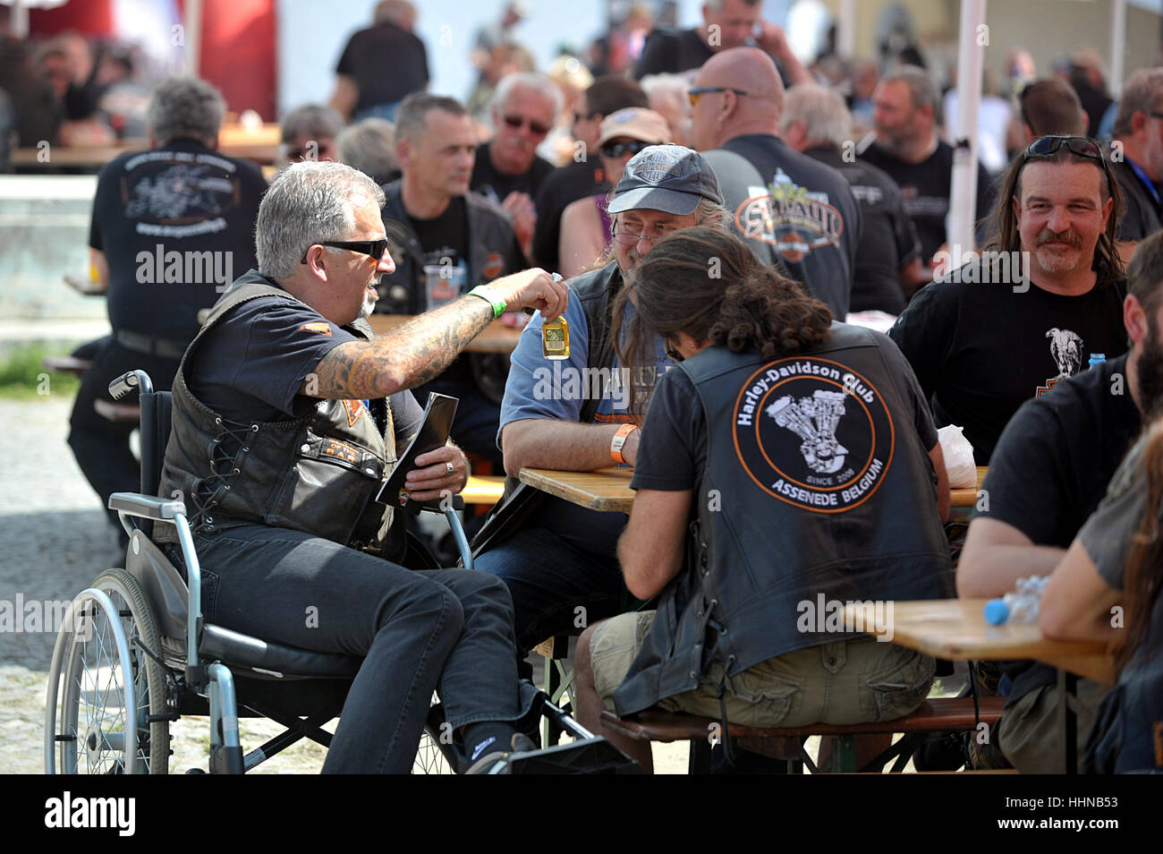 Harley davidson rally hi-res stock photography and images - Alamy