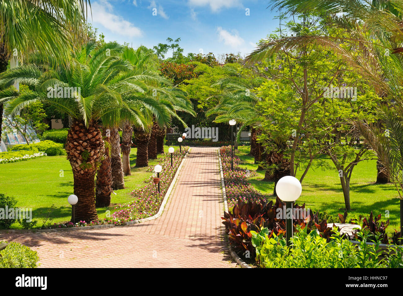 Tropical lawn hi-res stock photography and images - Alamy