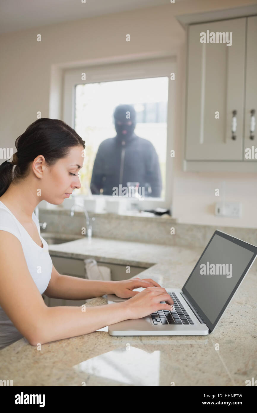 Dangerous young man stalking young hi-res stock photography and images ...