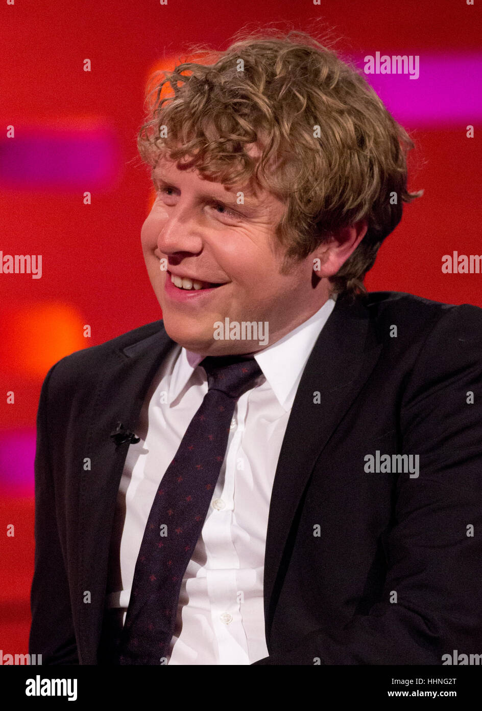Josh Widdicombe during filming of the Graham Norton Show at The London ...