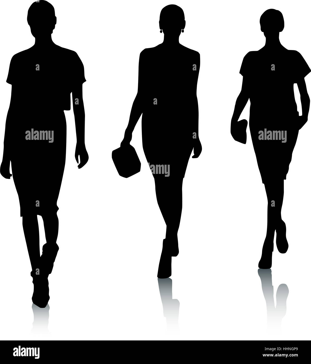 woman, women, fashion, modern, modernity, elegance, silhouette, outline ...