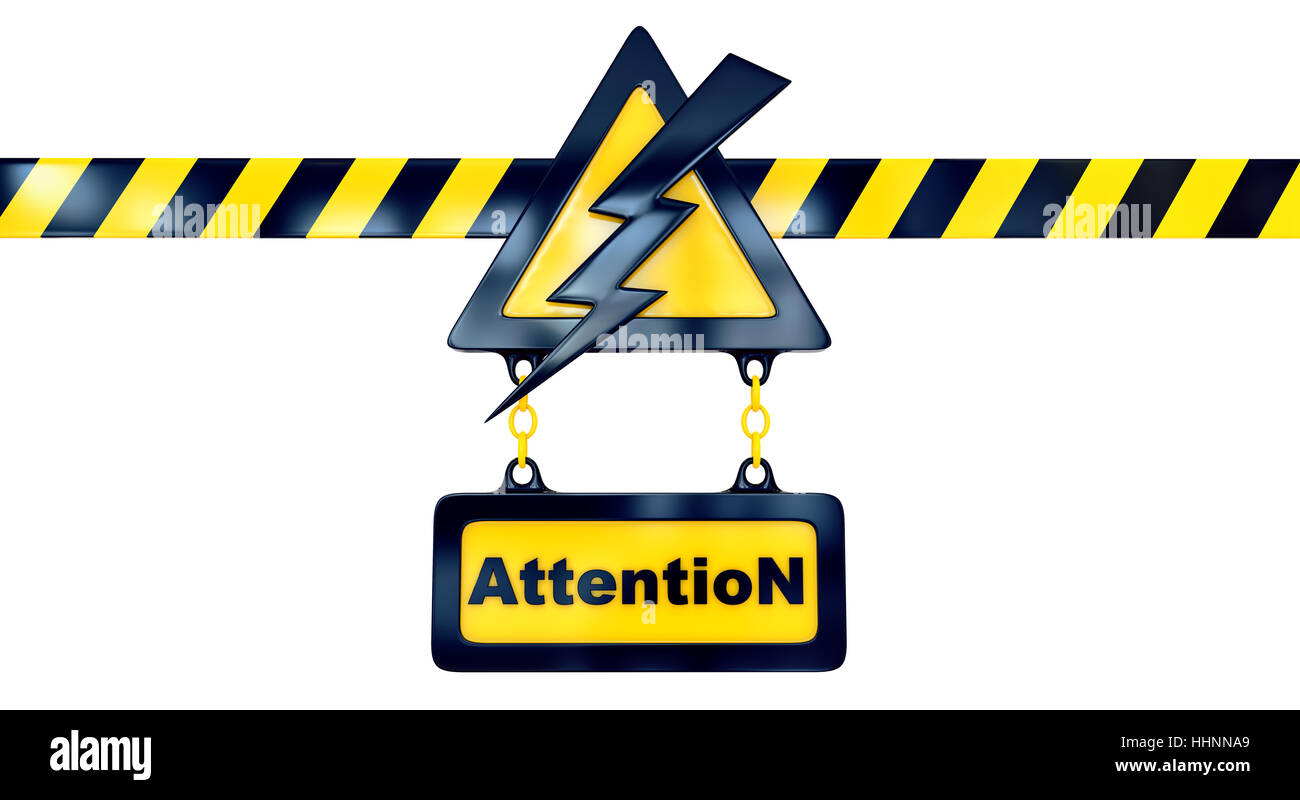 danger, lightning, sheet lightning, flash, alertness, warning, sign ...