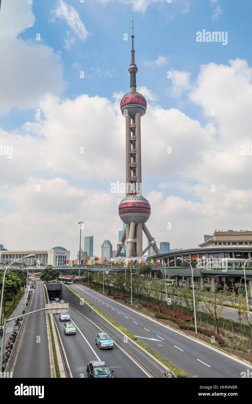 Skyscrapers of Pudong New Area, Shanghai, China Stock Photo - Alamy
