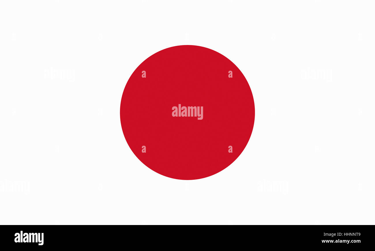flat japanese flag Stock Photo - Alamy
