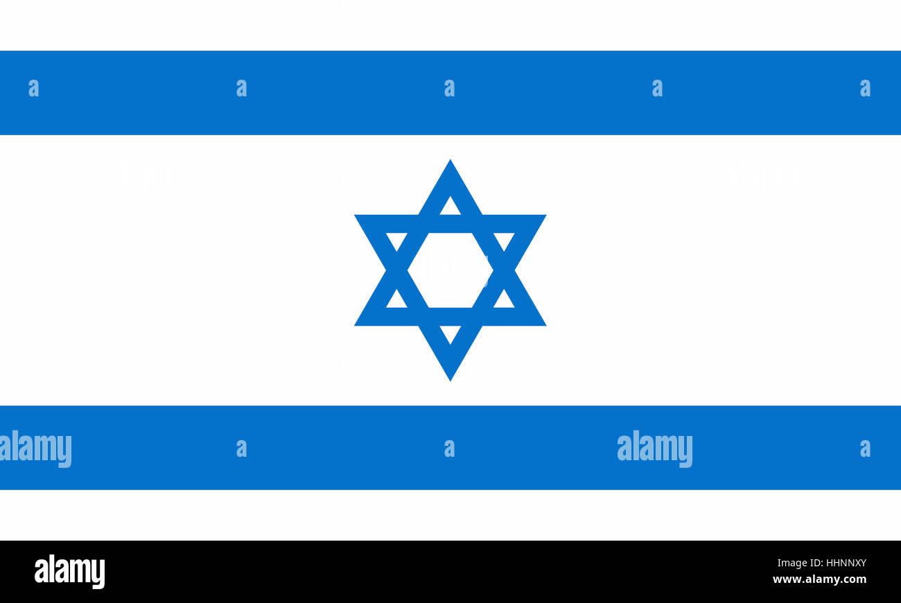 flat israeli flag Stock Photo - Alamy