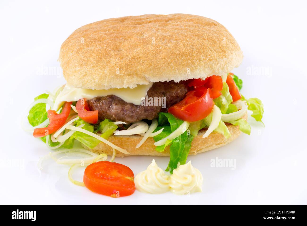 bread, sandwich, hamburger, burger, snack, meat, restaurant, bread ...
