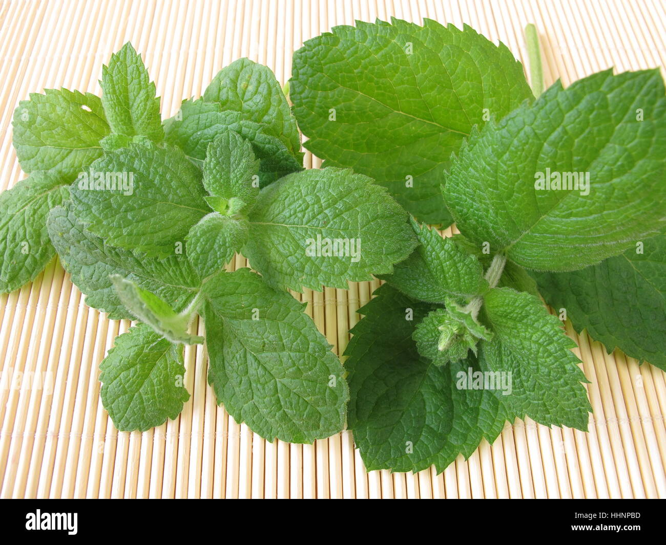 a strauss pineapple mint Stock Photo - Alamy