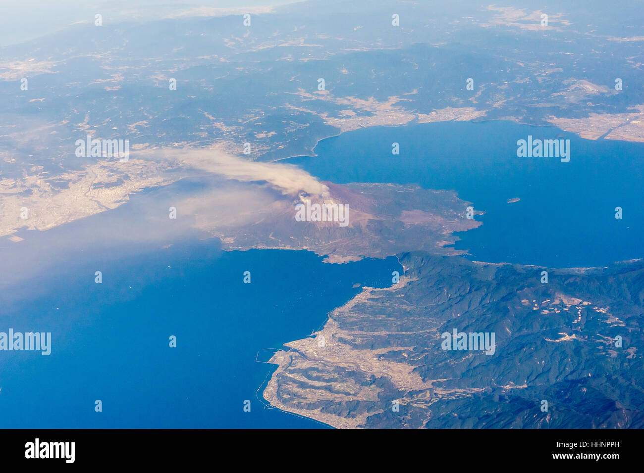Sakurajima Erupting, Kagoshima, Japan Stock Photo - Alamy
