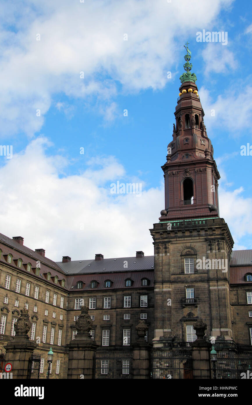 tower, historical, denmark, copenhagen, palace, chateau, castle, tower ...