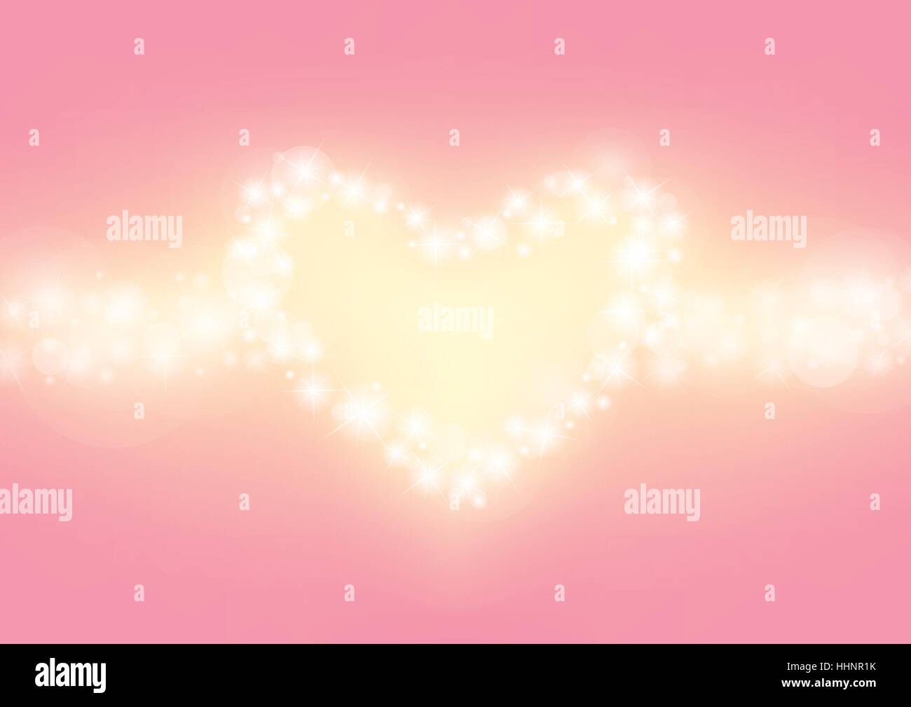romantic sparkle abstract background, heart glitter sparking with pink ...