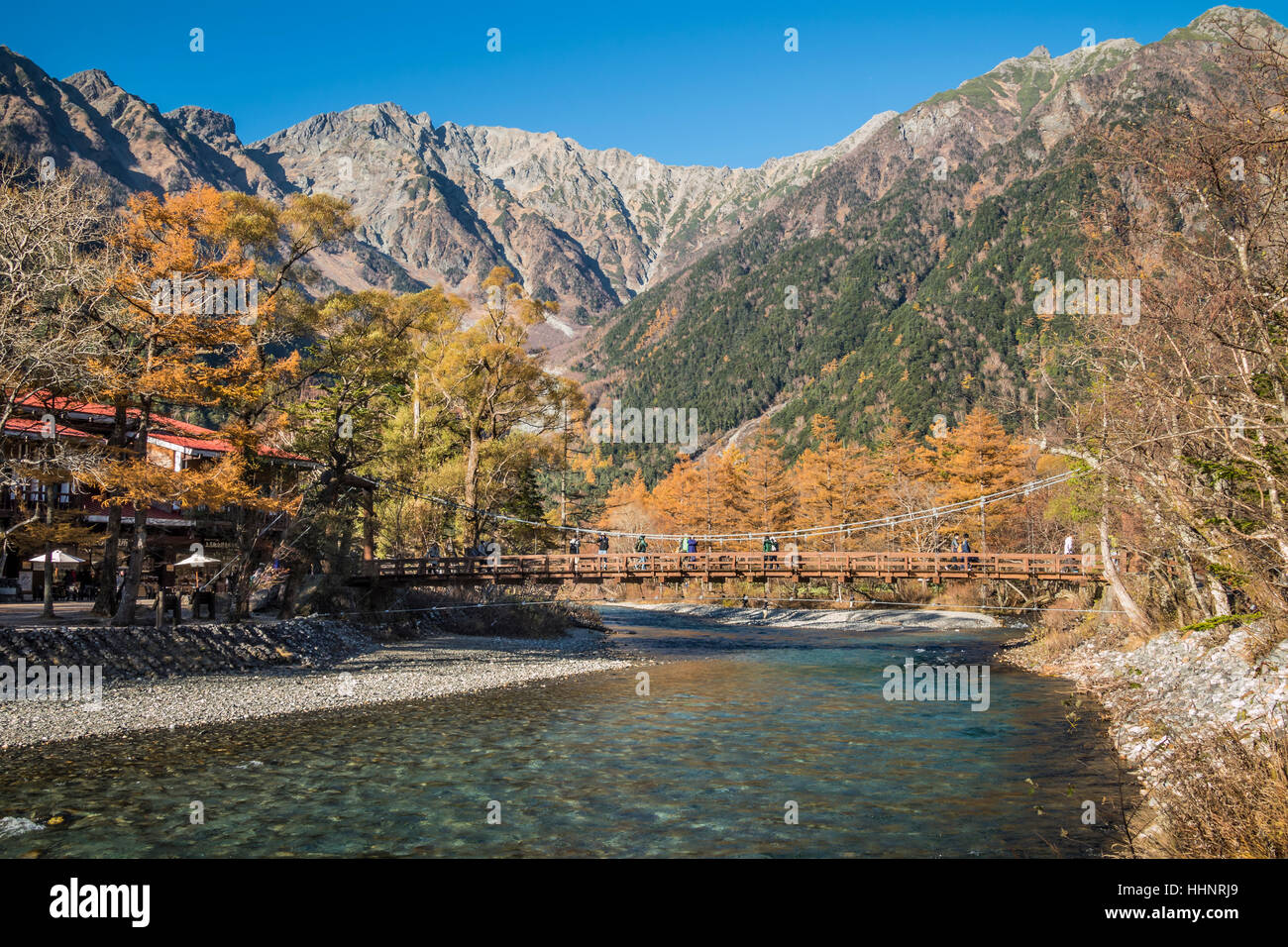 Kamikochi autumn hi-res stock photography and images - Alamy
