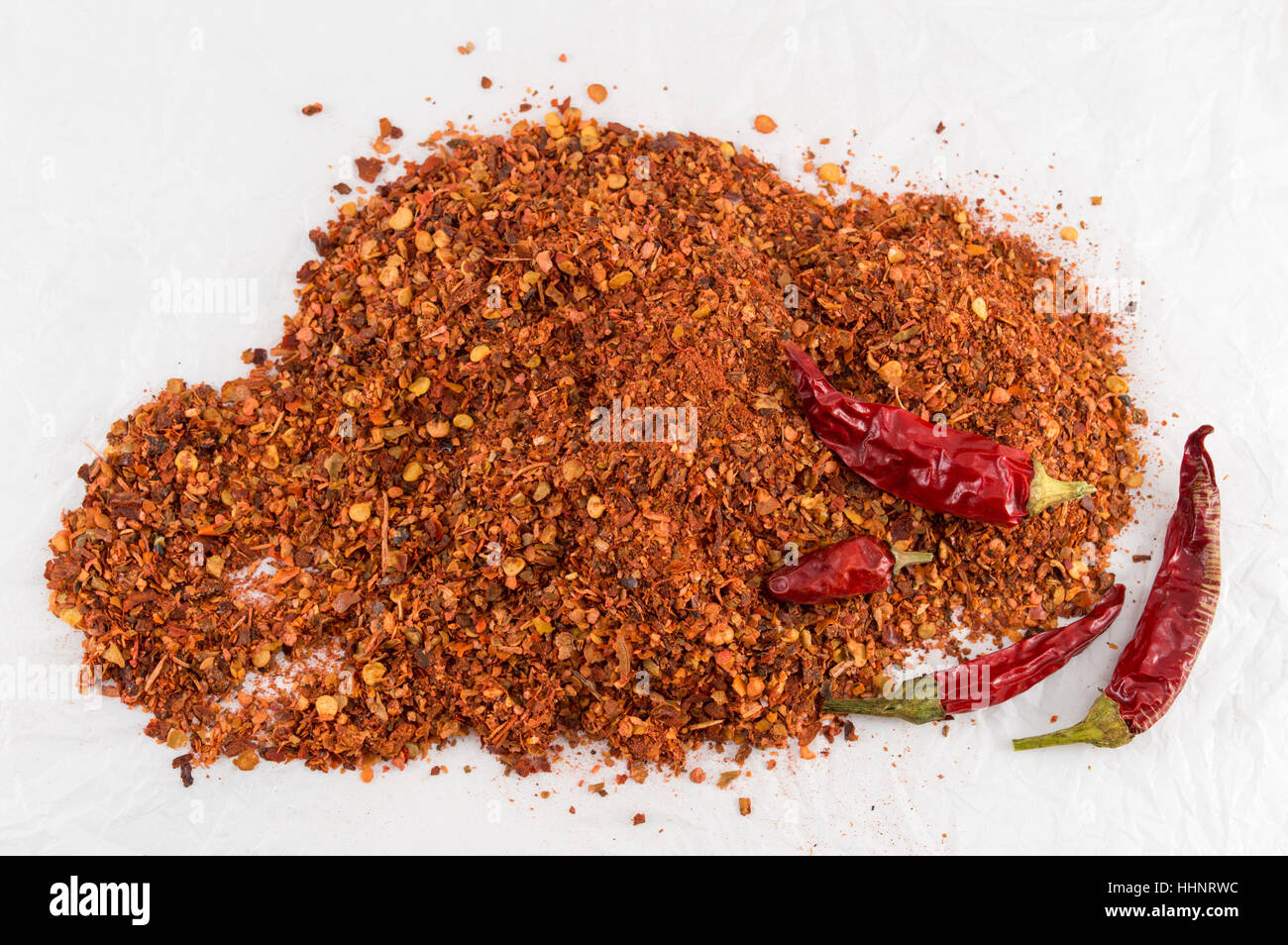 Chili peppers with chili powder hi-res stock photography and images - Alamy