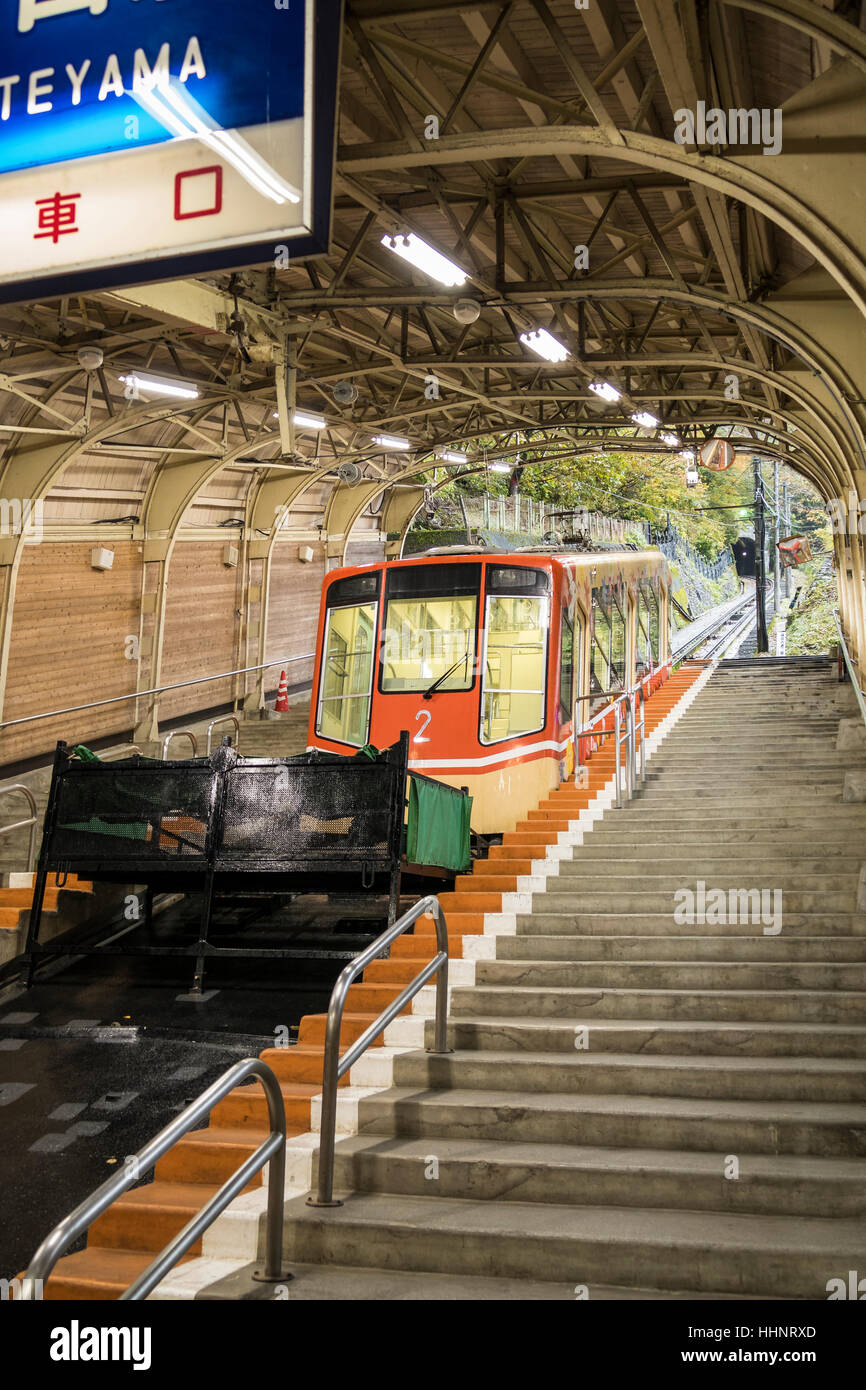 Tateyama alpine cable car route hi-res stock photography and images - Alamy