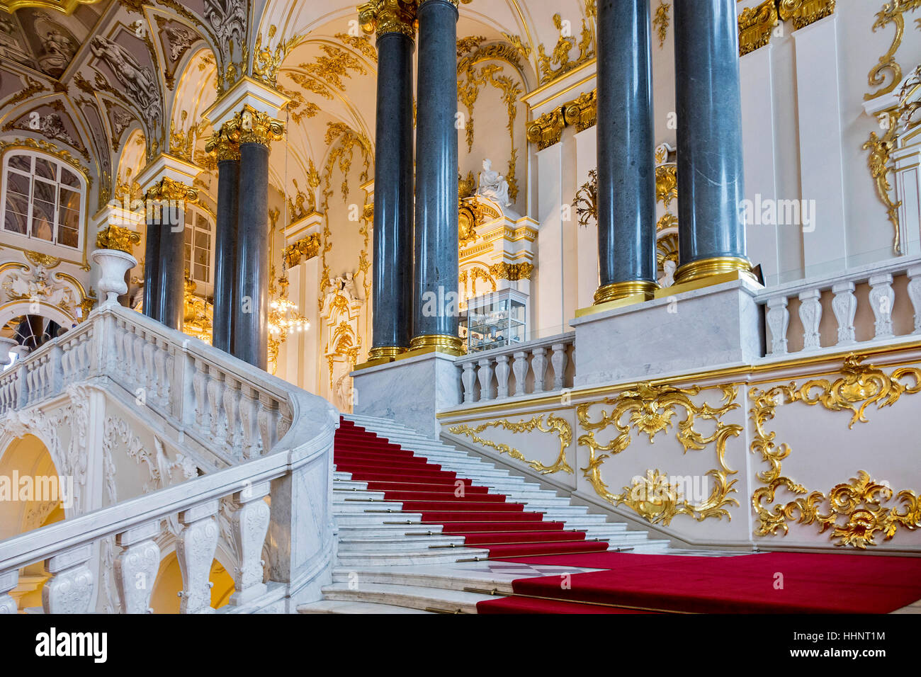 Inside main staircase hi-res stock photography and images - Alamy