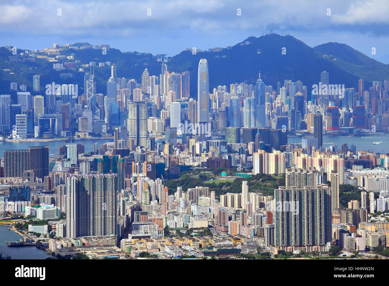 blue, tower, travel, city, town, famous, modern, modernity, green, asia ...