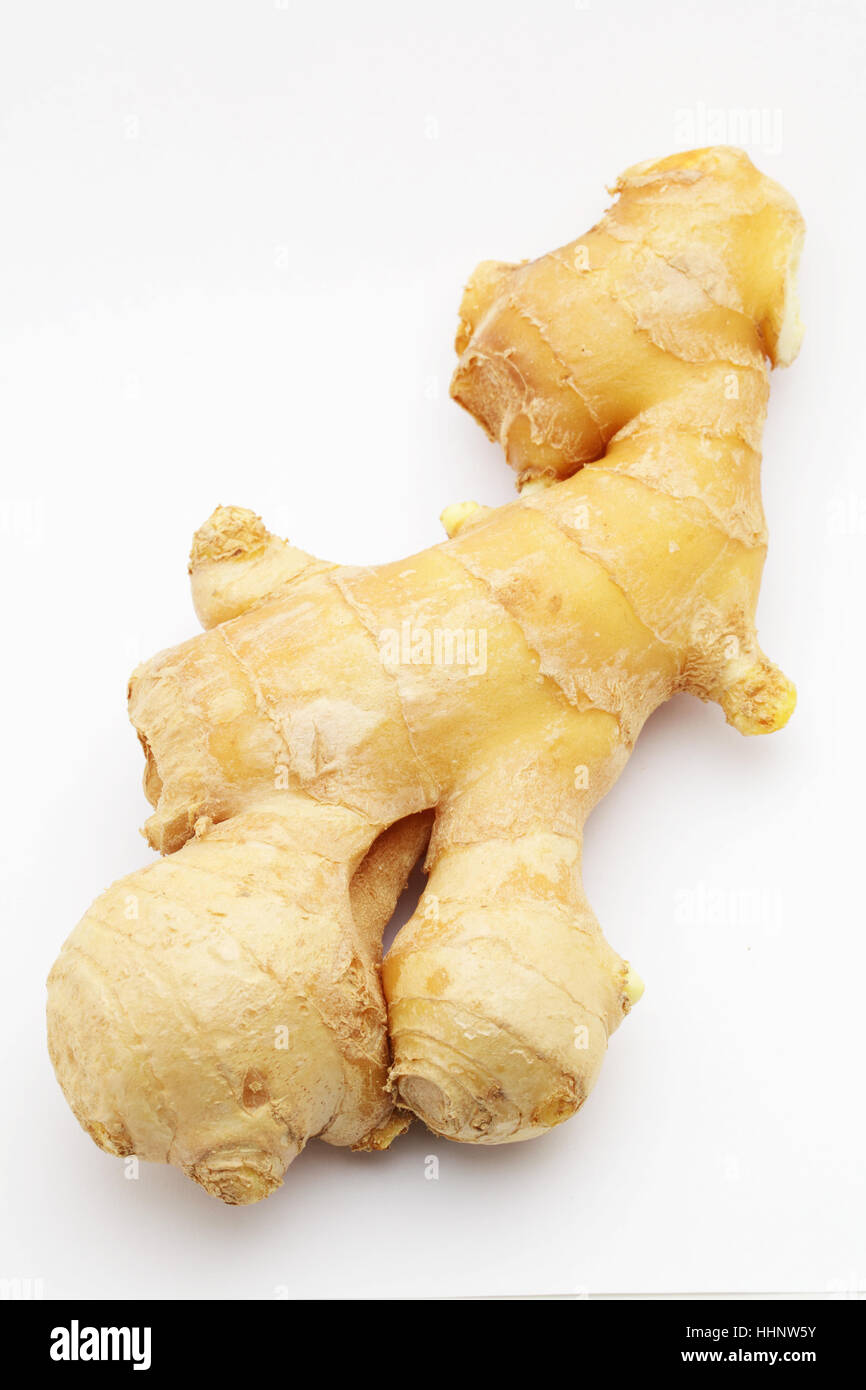 Ginger root isolated stalk hi-res stock photography and images - Alamy