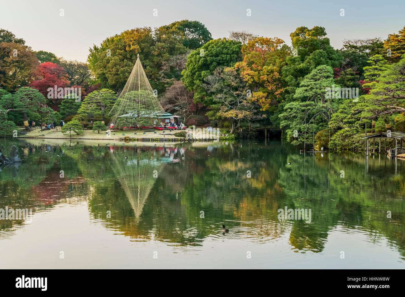 Rikugien garden hi-res stock photography and images - Alamy