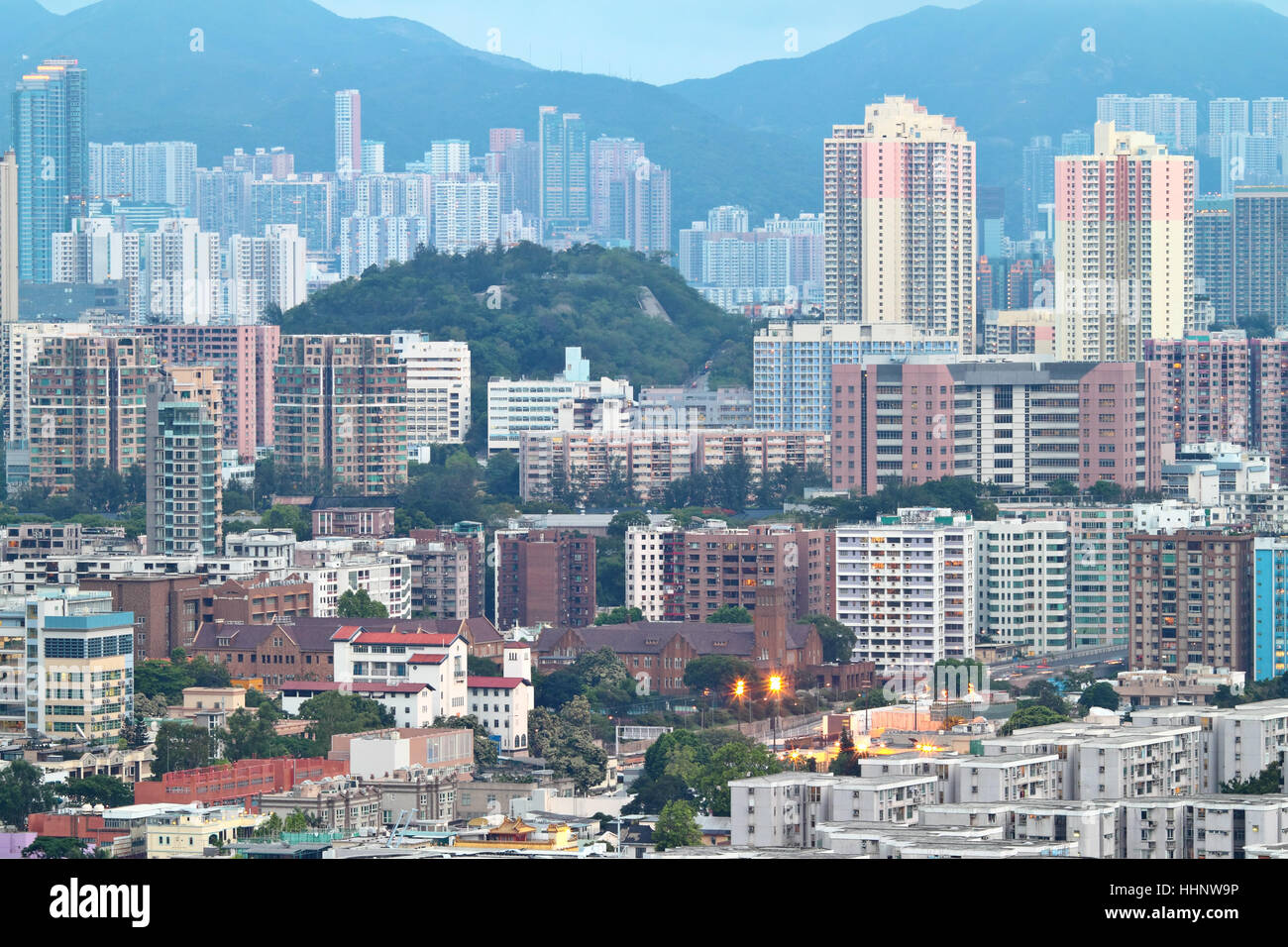 blue, tower, travel, city, town, famous, modern, modernity, green, asia ...