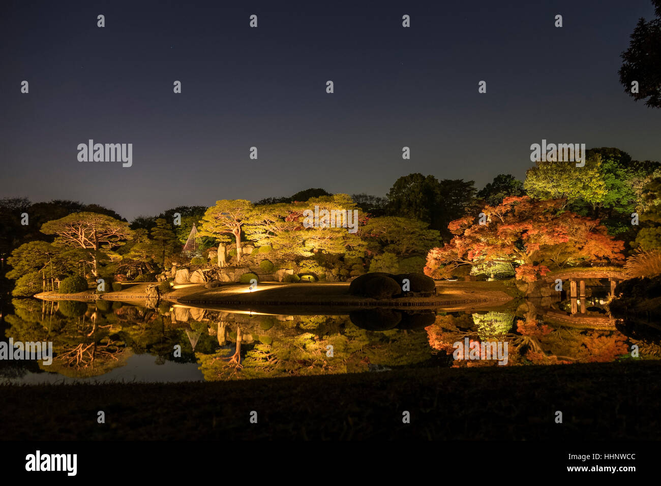 Rikugien garden hi-res stock photography and images - Alamy