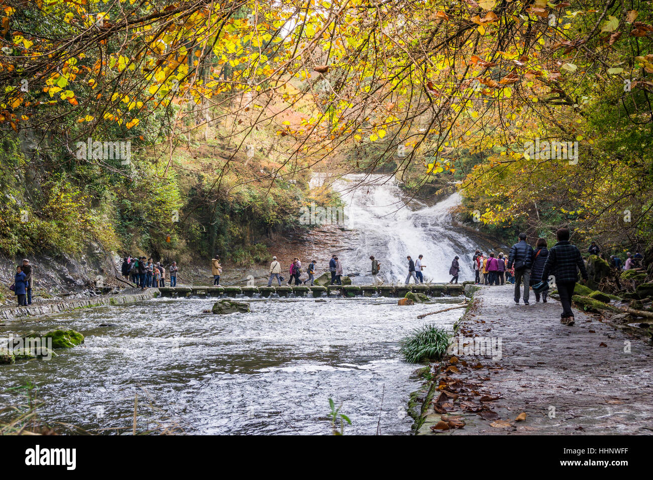 Awamata waterfall hi-res stock photography and images - Alamy