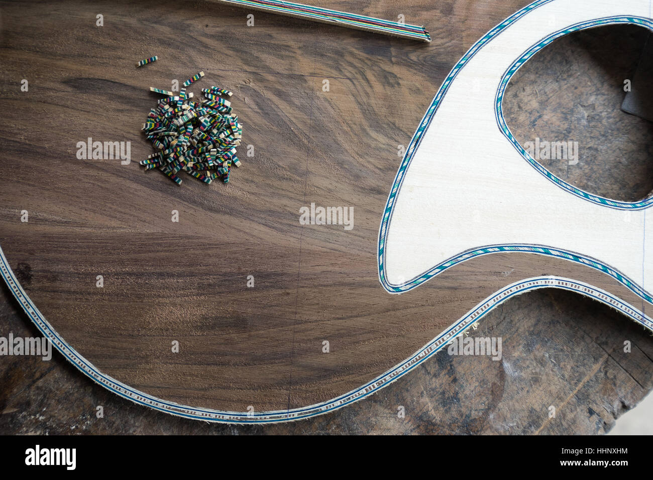 Luthier work artesan guitar hi-res stock photography and images - Alamy