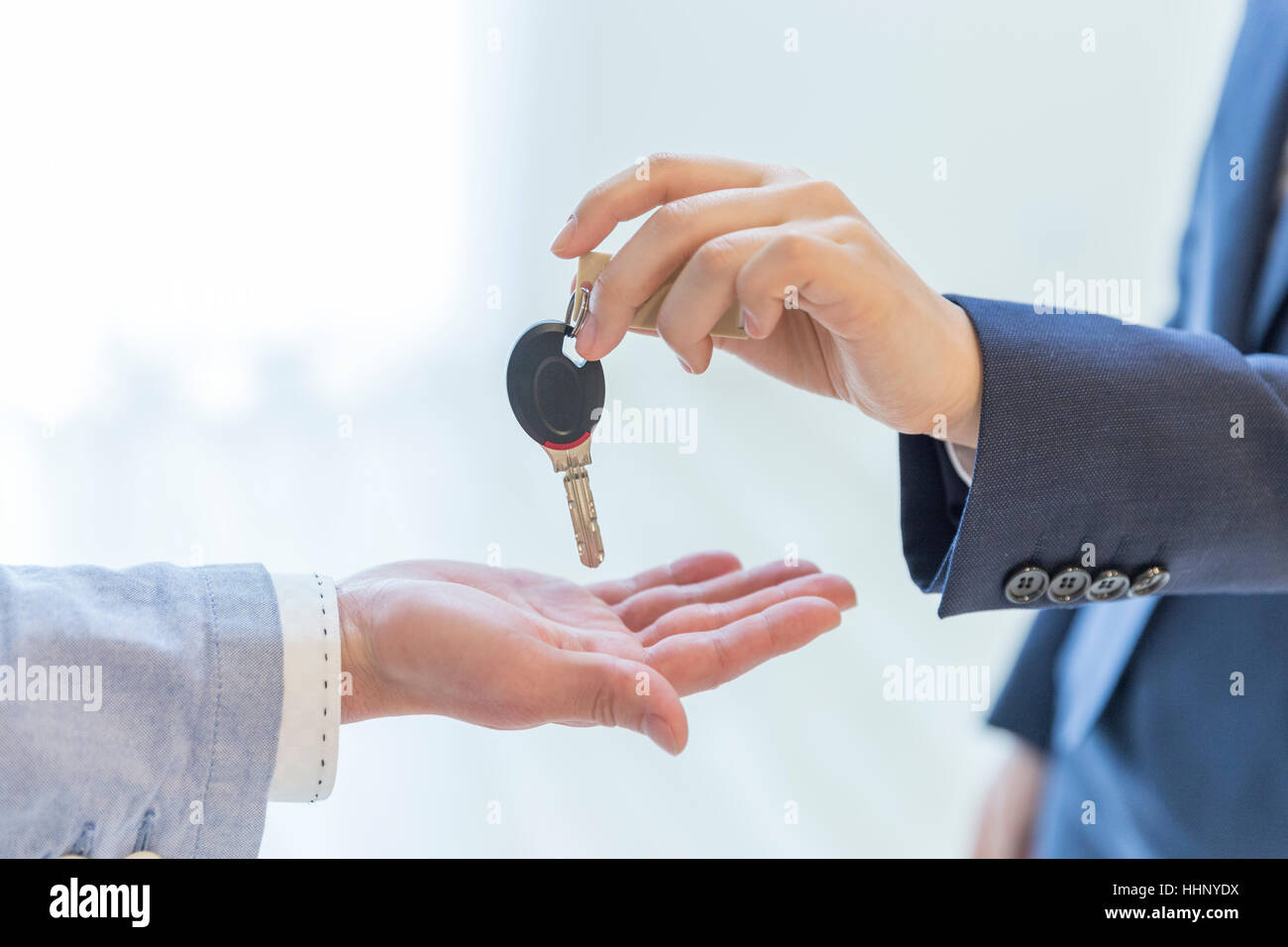 Key handing hi-res stock photography and images - Alamy