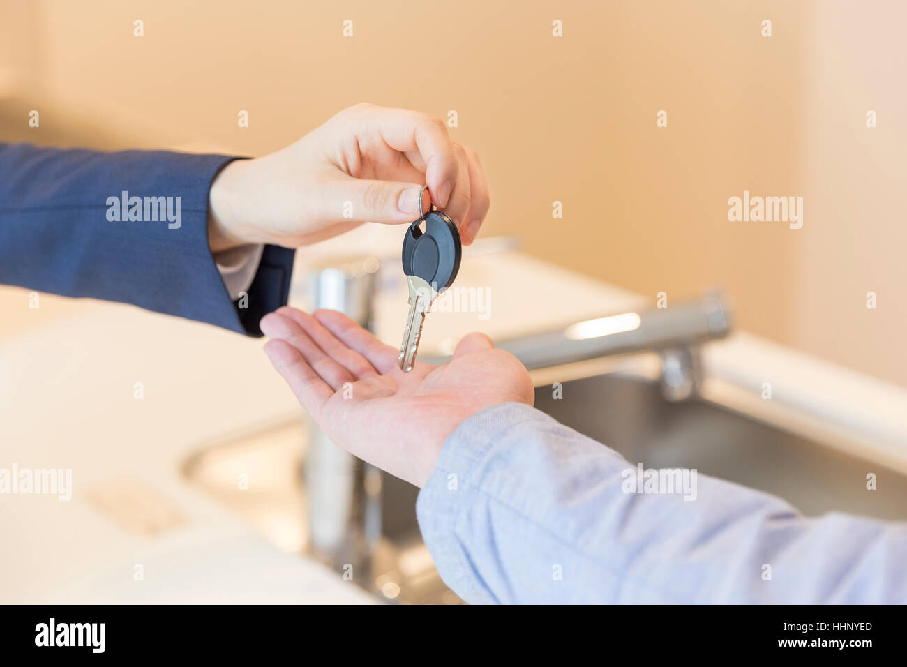 Two people japanese man woman hi-res stock photography and images - Alamy