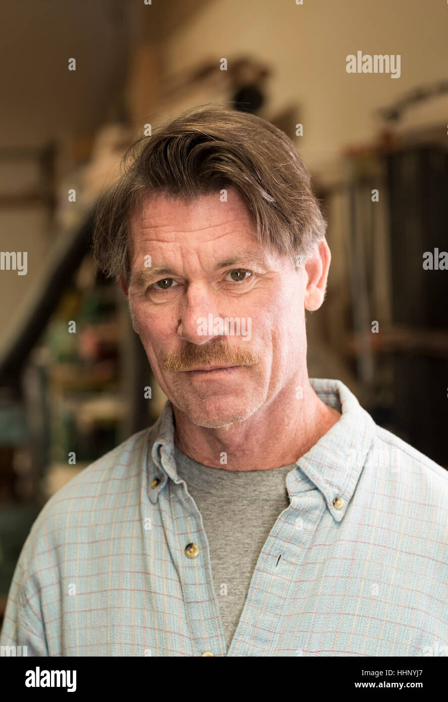 Serious mature caucasian male hi-res stock photography and images - Alamy