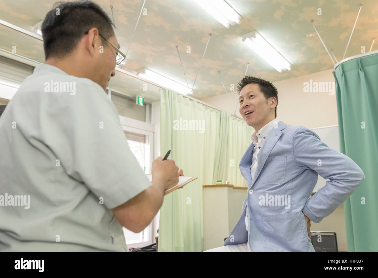 Man Seeing Doctor Stock Photo - Alamy