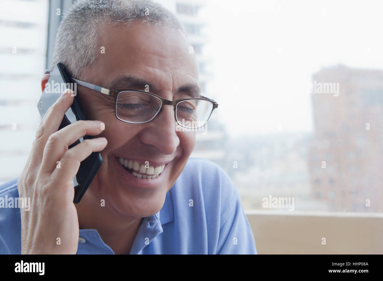 Talking to calm down hi-res stock photography and images - Alamy