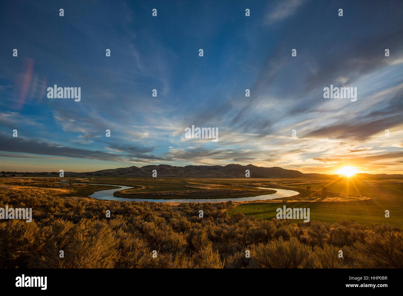 Winding river hi-res stock photography and images - Alamy