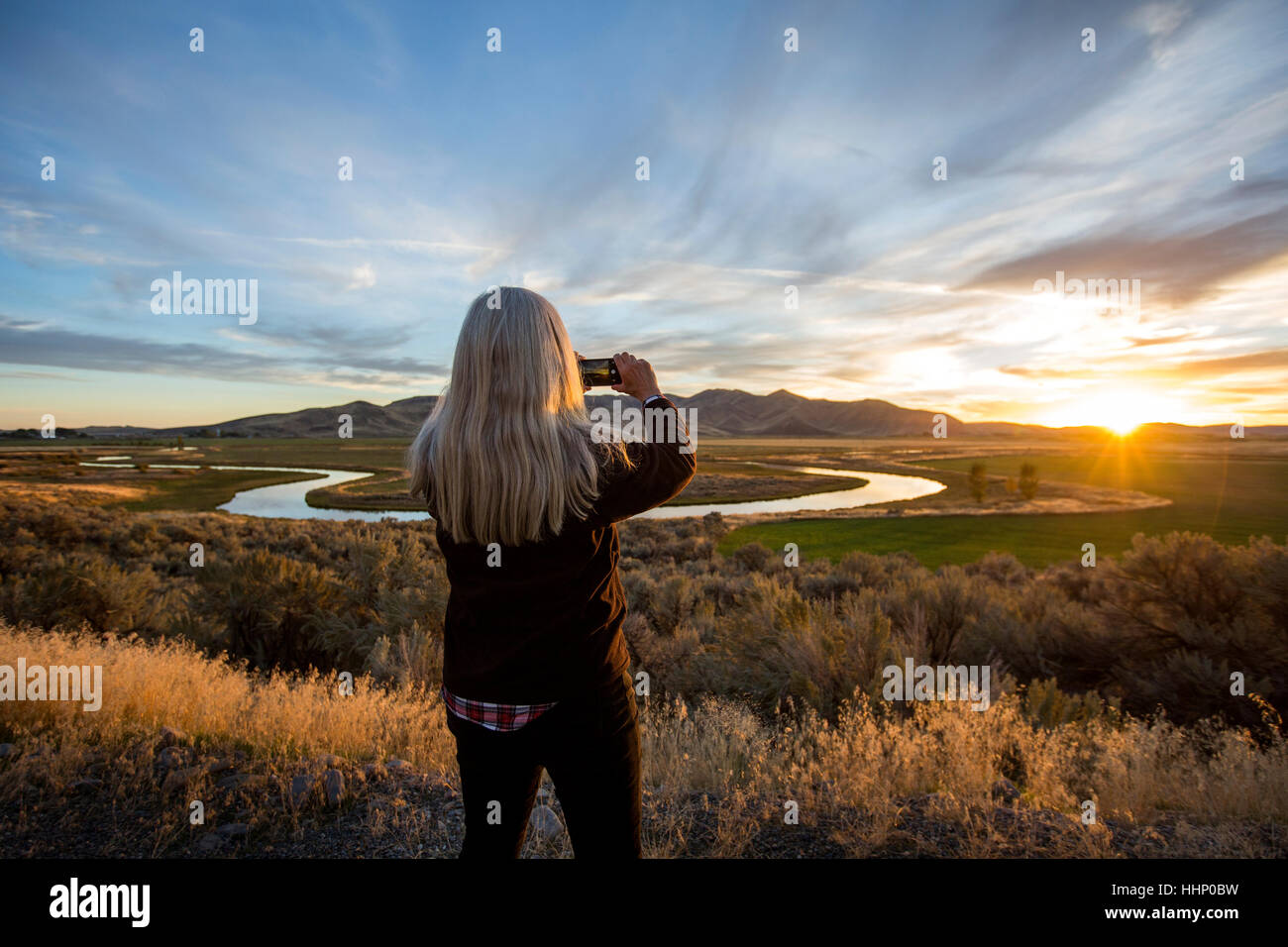 Winding river hi-res stock photography and images - Alamy