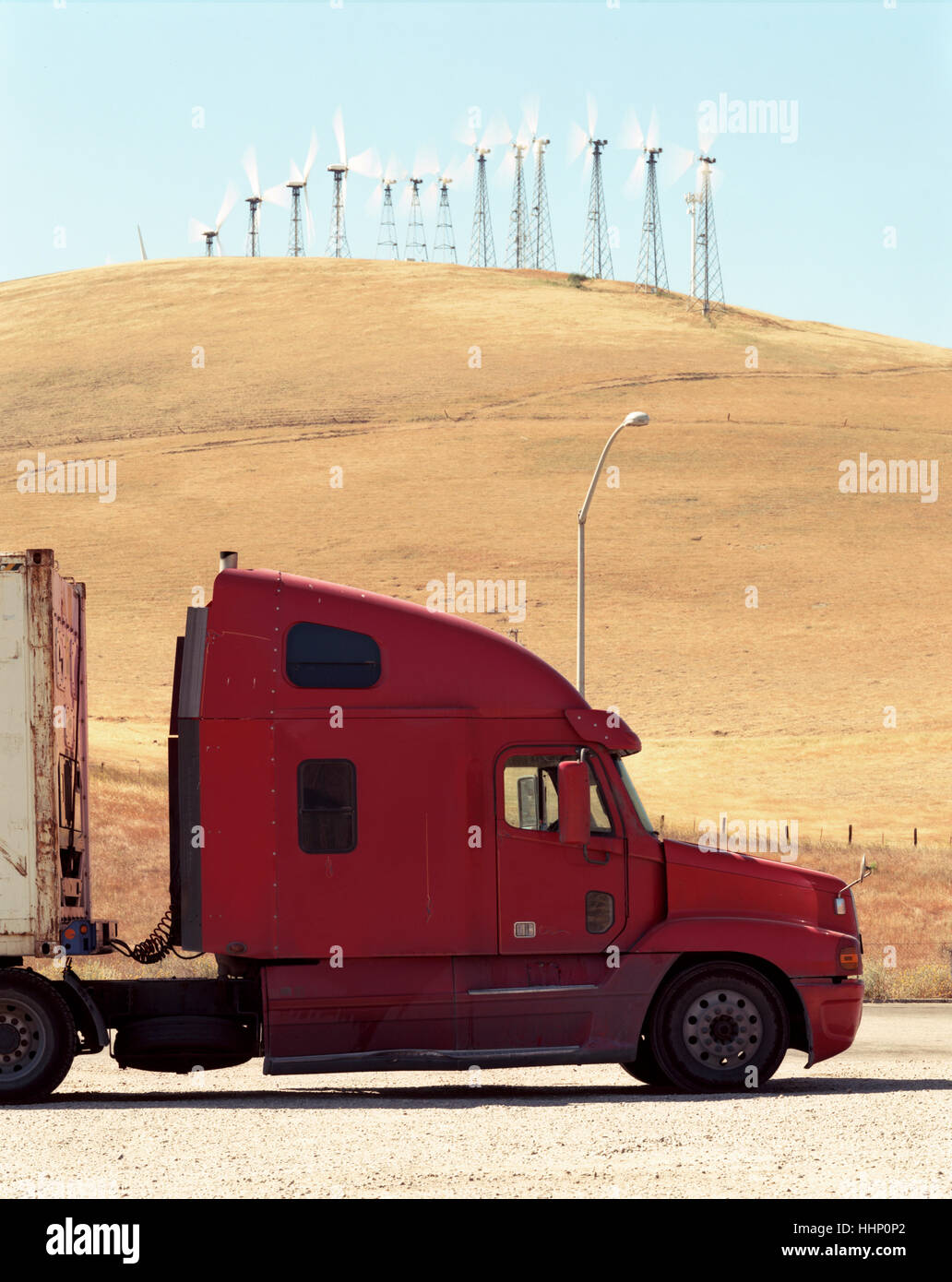 Semi truck side view hi-res stock photography and images - Alamy